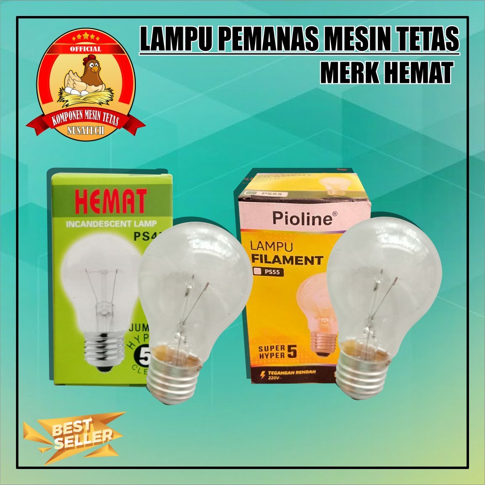 Jual Lampu Pemanas Bohlam Mesin Tetas | Shopee Indonesia