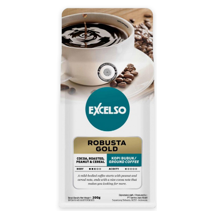 Jual Excelso Arabica/Gold Classic/House Blend 200 Gr | Shopee Indonesia