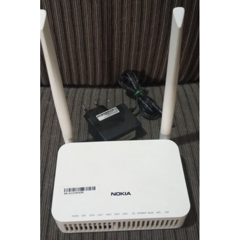 Jual ONT ROUTER NOKIA G-140W-G, G140WG ROUTER N WIFI (BEKAS NORMAL) | Shopee Indonesia