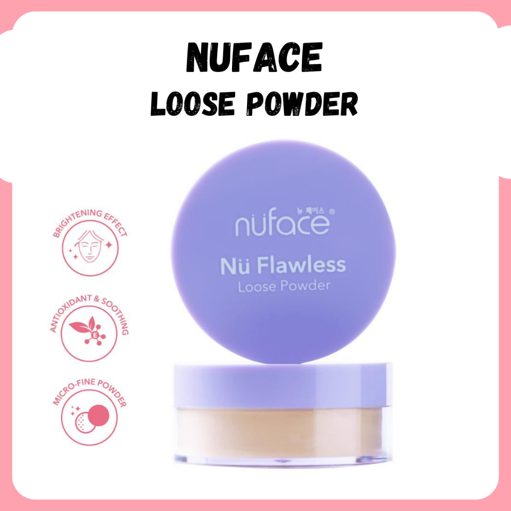 Jual Nuface Nu Flawless Loose Powder / Bedak Tabur | Shopee Indonesia