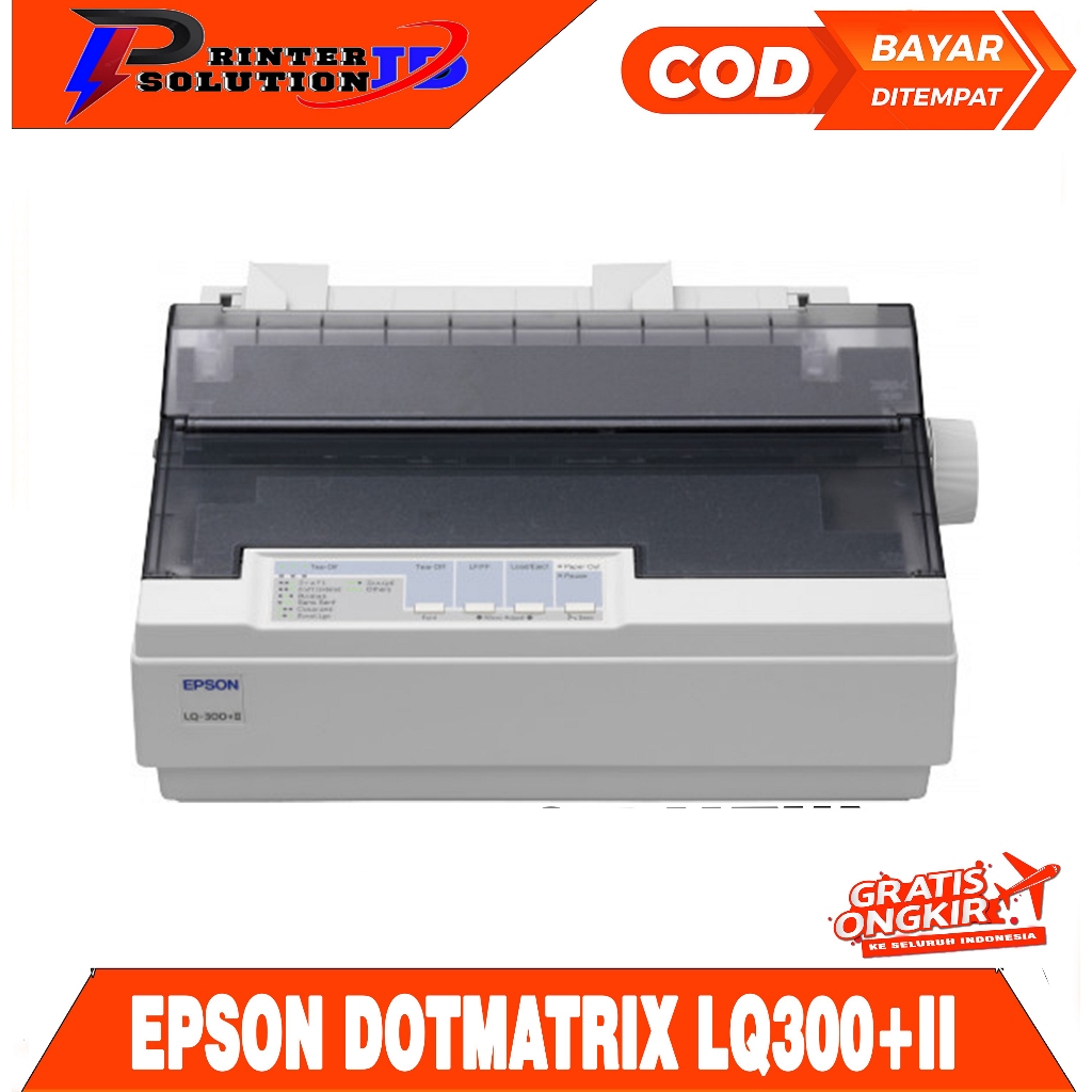Jual PRINTER EPSON DOT MATRIX LQ 300+II | Shopee Indonesia