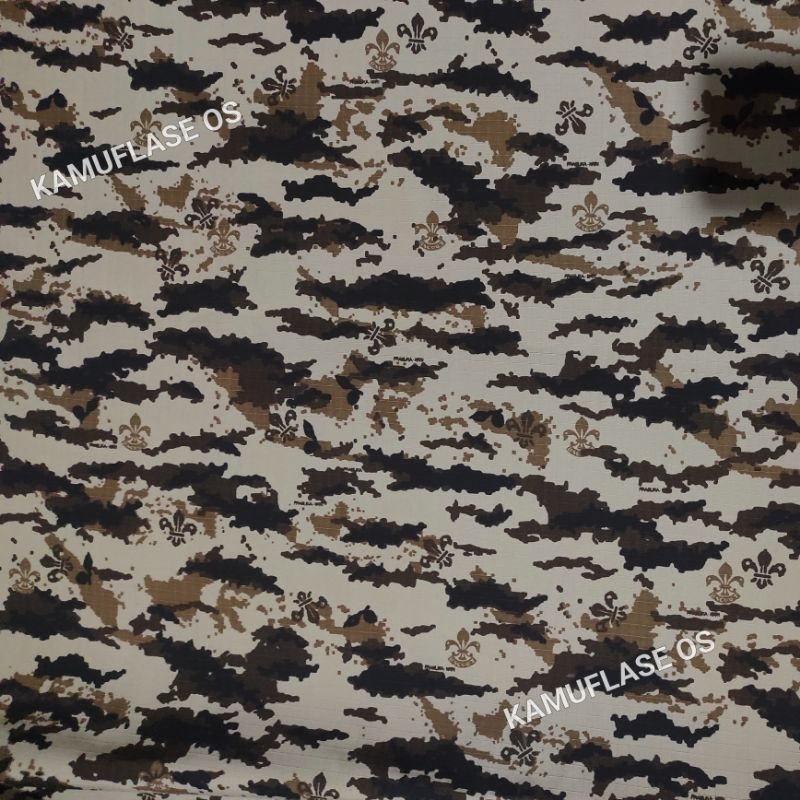 Jual BAHAN KAIN LORENG PRAMUKA KAIN RIPSTOP~ KAIN PRAMUKA NKRI DIGITAL ...
