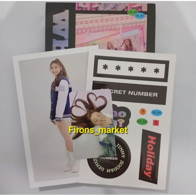 Jual Baca Deskripsi Album Who Dis Secret Number Unsealed Shopee