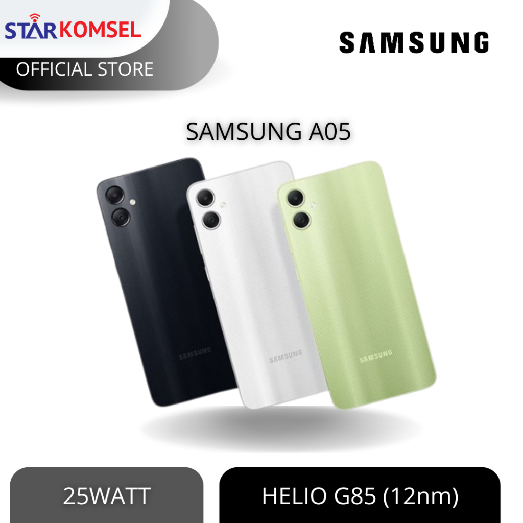 Jual HP SAMSUNG A05 4/128 GARANSI RESMI SAMSUNG (GARANSI SOFTWER GRATIS ...
