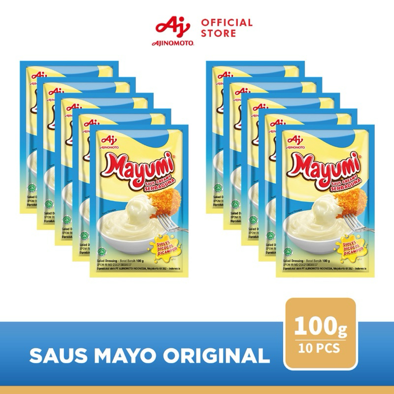 Jual MAYUMI Mayonaise Saus Mayo Original 100gr (10Pcs) | Shopee Indonesia