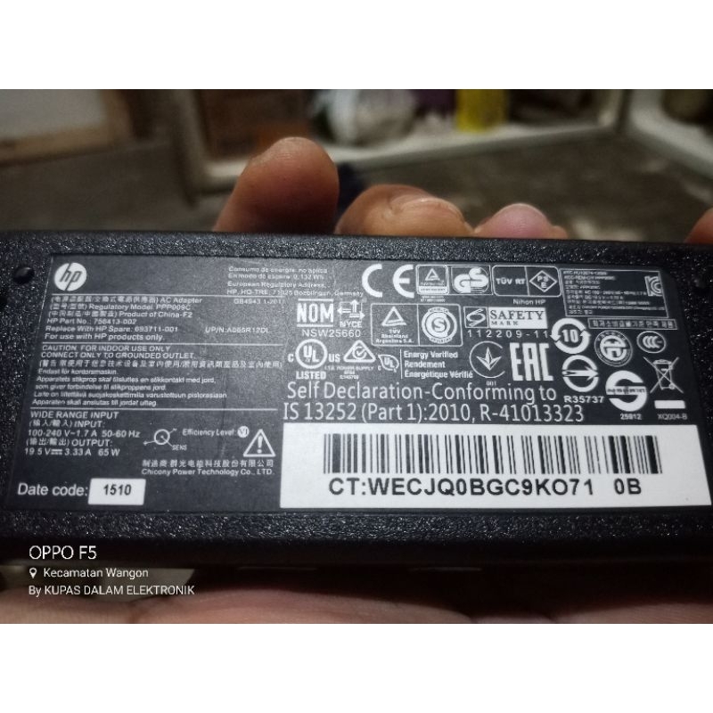 Jual cas laptop hp 19,5v | Shopee Indonesia