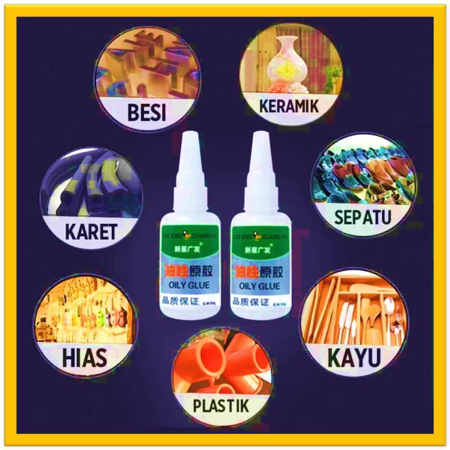 Jual Lem Super Glue Serbaguna Cairan Super Perekat Kuat Lem Korea G Lem ...