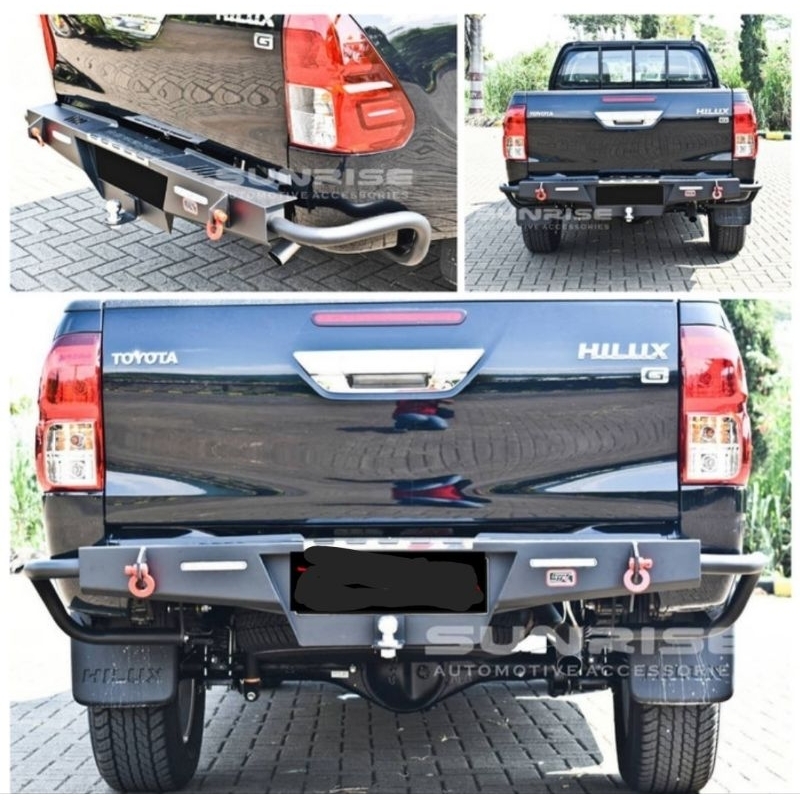 Jual Bemper belakang hilux revo rhino | Shopee Indonesia