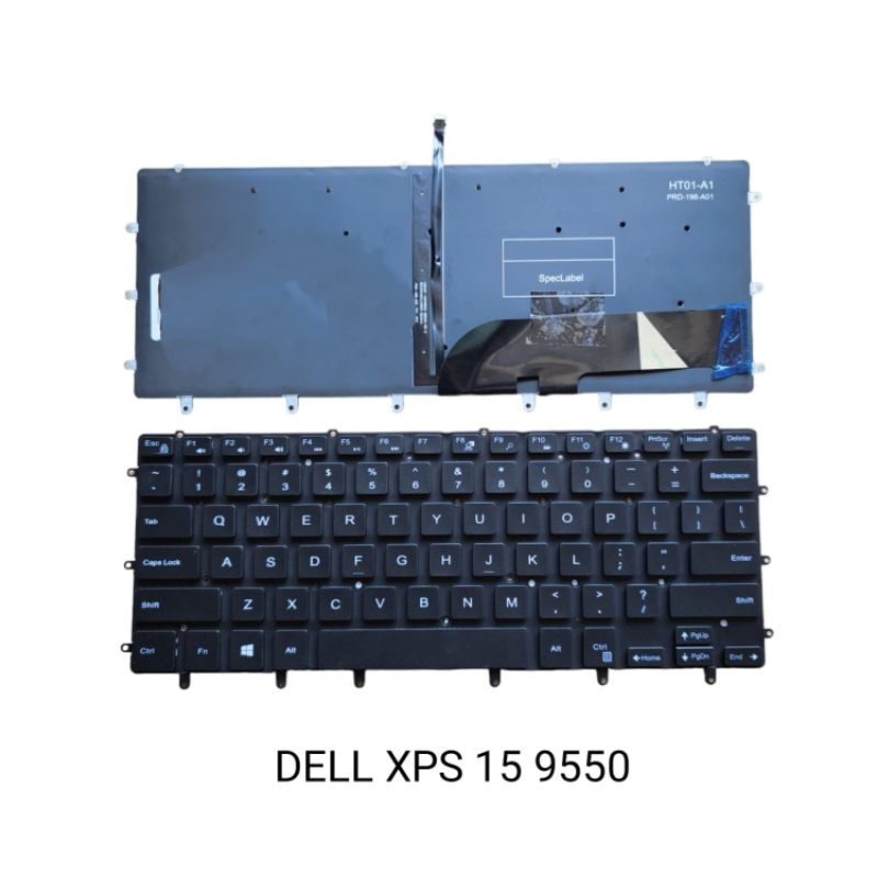 Jual Keyboard dell precision 15-5510 M5510 Xps 15-9950 15-9560 p56f ...
