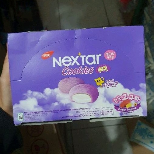 Jual Nabati Nextar cookies rasa KOREAN GOGUMA Ubi ungu Korea ( isi 10 ...