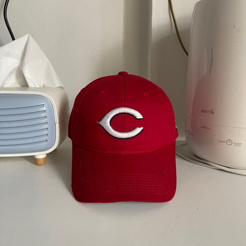 Jual VINTAGE RED MLB CINCINNATI CAP | Shopee Indonesia