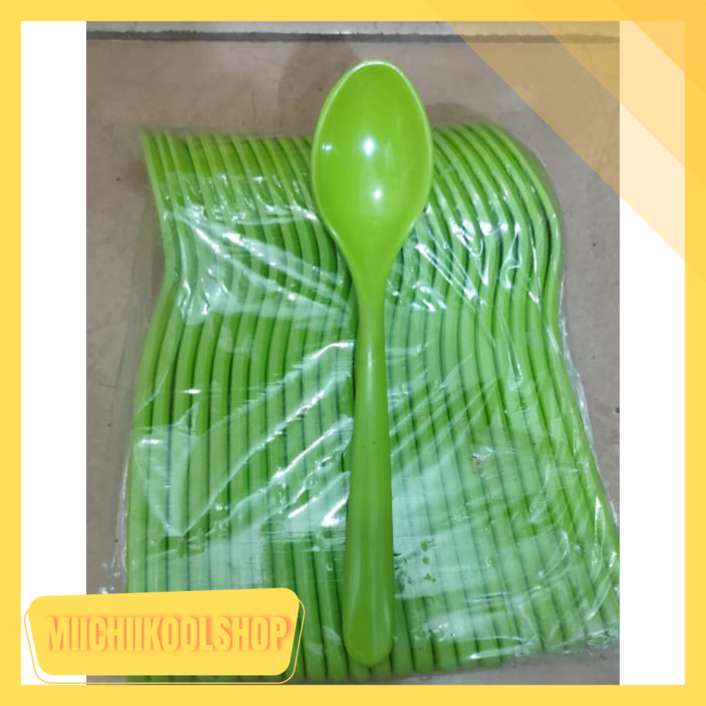 Jual [LUSINAN] SENDOK MAKAN MELAMIN | Shopee Indonesia