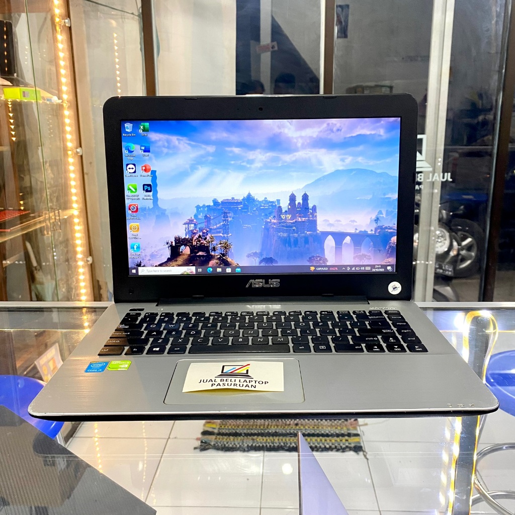 Jual ASUS X455LF, Intel Core i5 gen-5, ram 8gb, SSD 256gb, Nvidia 930M ...