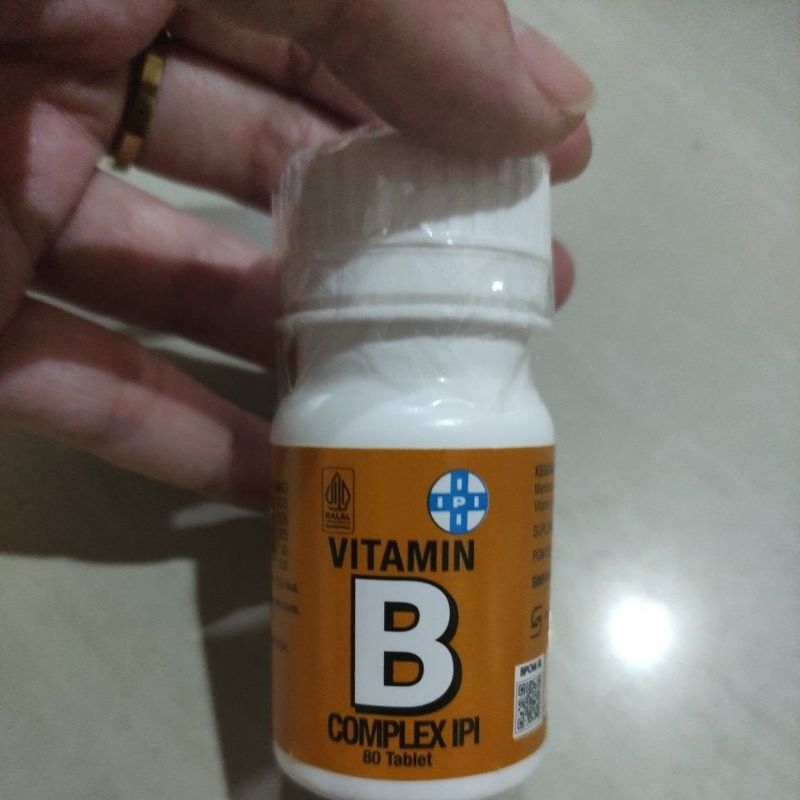 Jual Vitamin B kompleks IPI vit B complex vit B1 isi 45 / 80 tablet ...
