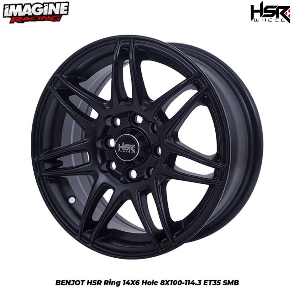 Jual Velg racing mobil agya sigra avanza xenia calya ring 14 pcd 4x100-114,3 hsr benjot | Shopee ...