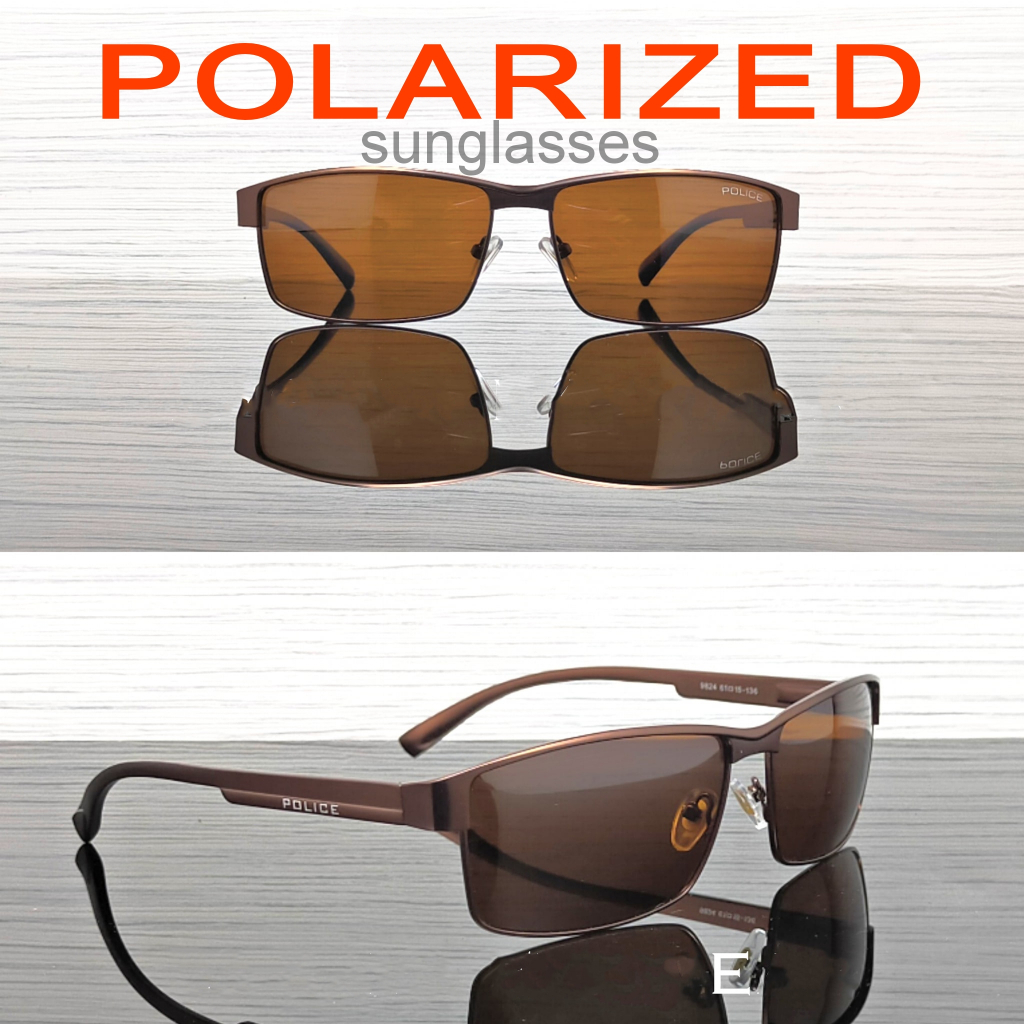 Jual KACAMATA POLICE P24 TITANIUM FASHION AKSESORIS TERBARU LENSA KACA ANTISILAU ANTIRADIASI ...