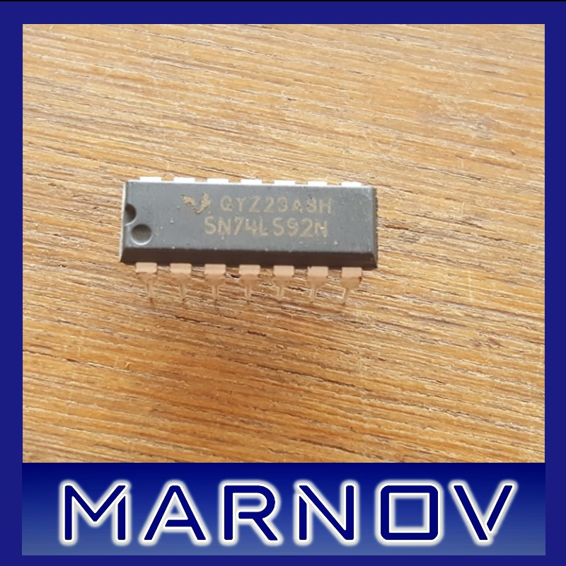 Jual 74LS92 7492 74HC92 DIP SN74LS92 Divide By Twelve Counter JK Flip Flop | Shopee Indonesia