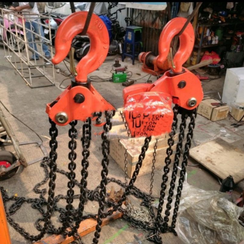 Jual Chain block 10 ton × 10 meter weka germany heavy duty | Shopee ...