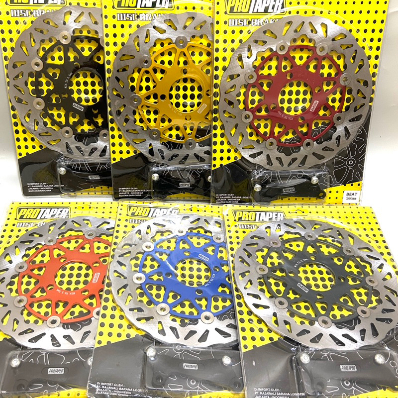 Jual Piringan Cakram protaper 260mm Floating BEAT SCOOPY VARIO 125 ...