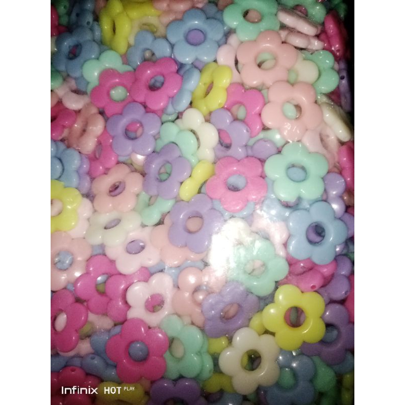Jual bunga bolong besar 450g warna mix 1pon | Shopee Indonesia
