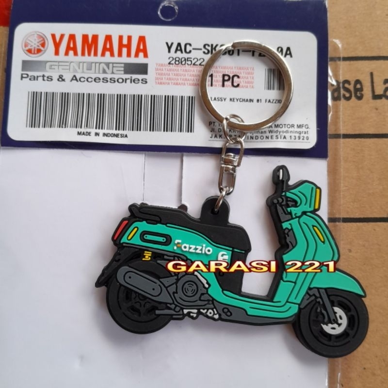 Jual KEY CHAIN GANTUNGAN KUNCI YAMAHA FAZZIO ORIGINAL YGP | Shopee ...