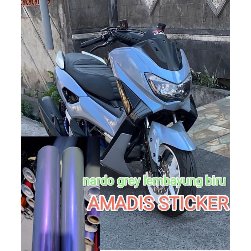 Jual Stiker skotlet nardo grey lembayung biru scotlite motor magic ...