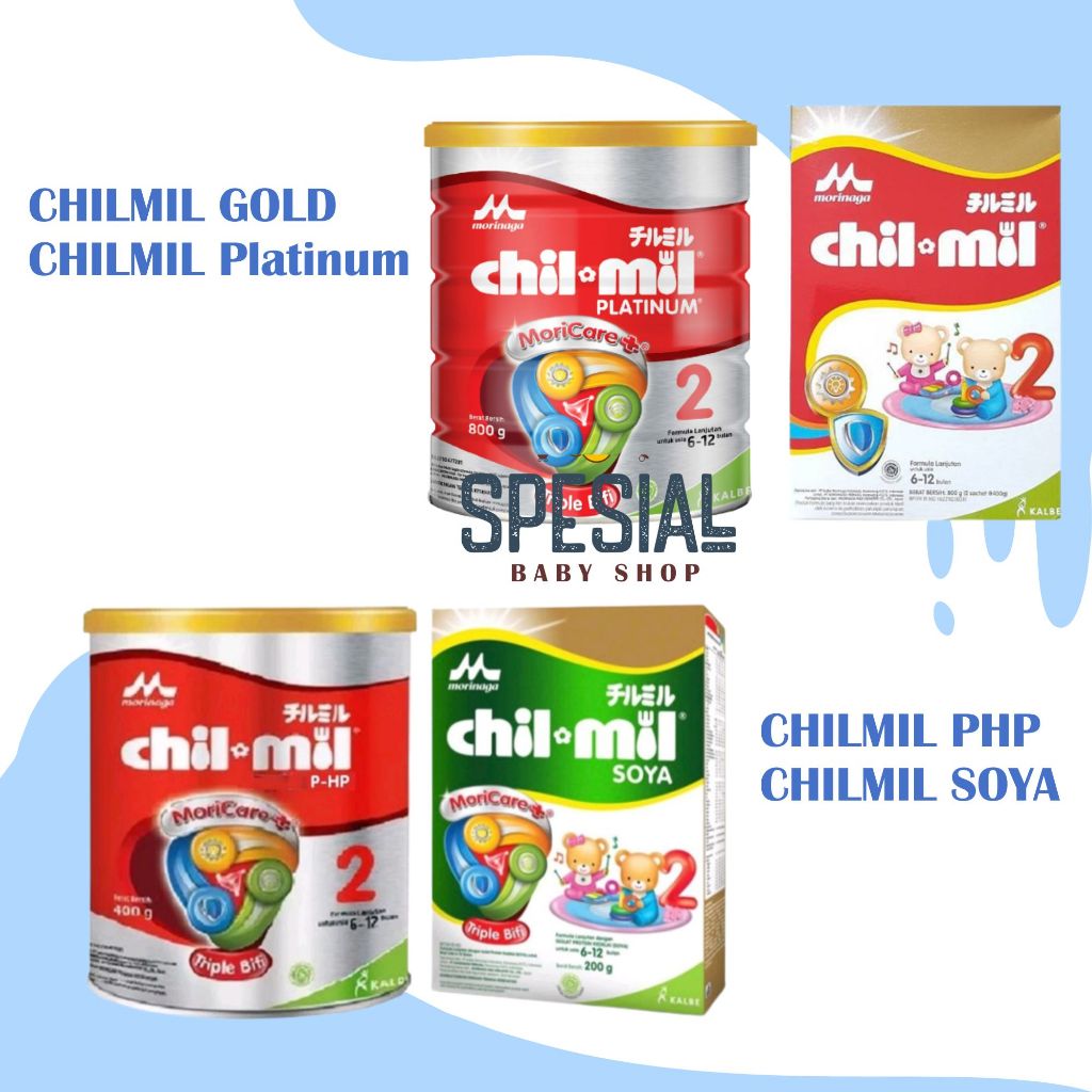 Jual CHILMIL SEMUA VARIAN ADA DISINI GOLD PLATINUM PHP SOYA 800 GR/CHIL ...
