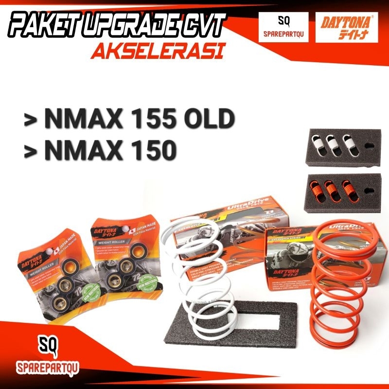Jual PAKET UPGRADE CVT NMAX OLD NMAX 155 DAYTONA RACING - PAKET ...