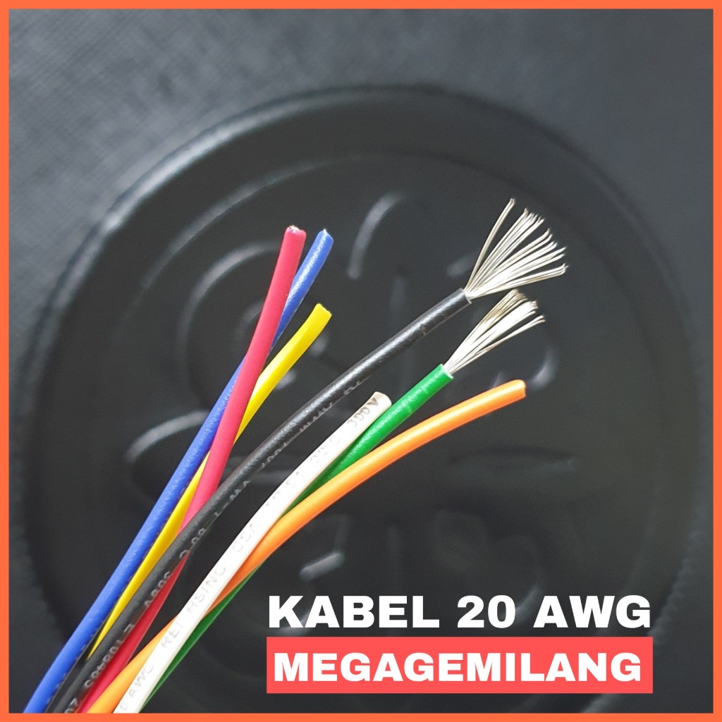 Jual Kabel Awg 20 / kabel 20 Awg ( harga meteran ) | Shopee Indonesia