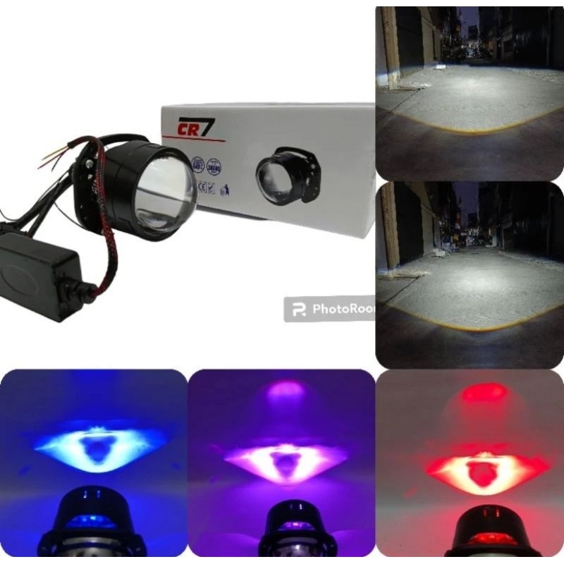 Jual Lampu Biled CR7 2,5 INCH 50wat RHD Devi Eye | Shopee Indonesia