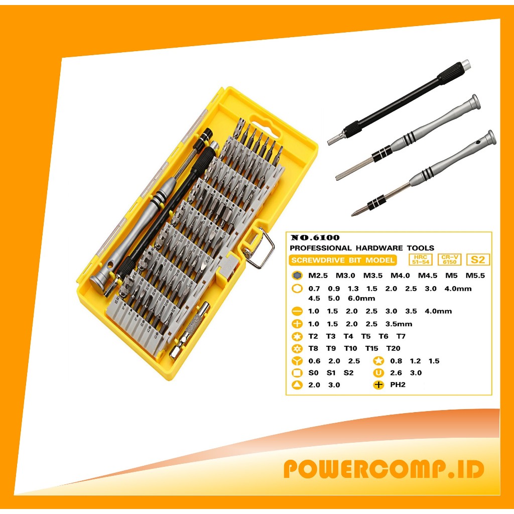 Jual Obeng Set Reparasi 60 in 1 | Shopee Indonesia