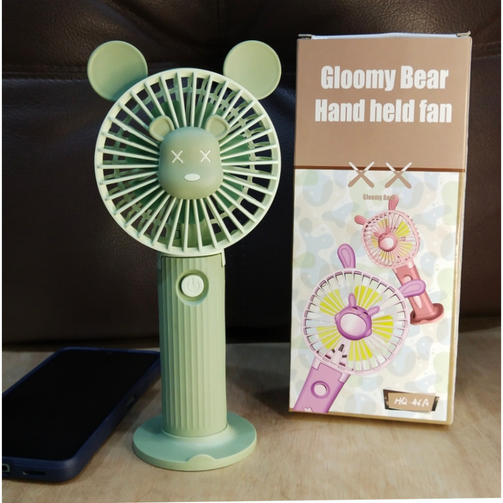 Jual Kipas Angin Mini Fan Bear Kipas Fashion Portable Genggam Tangan ...
