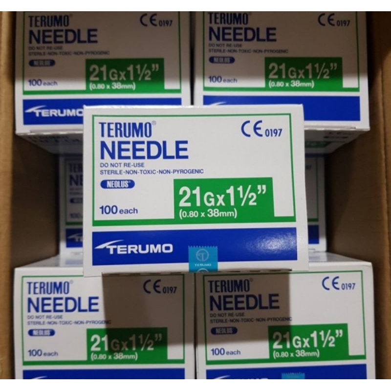 Jual Needle Terumo 21g / Terumo Needle 21 g / Jarum Terumo 21g | Shopee ...