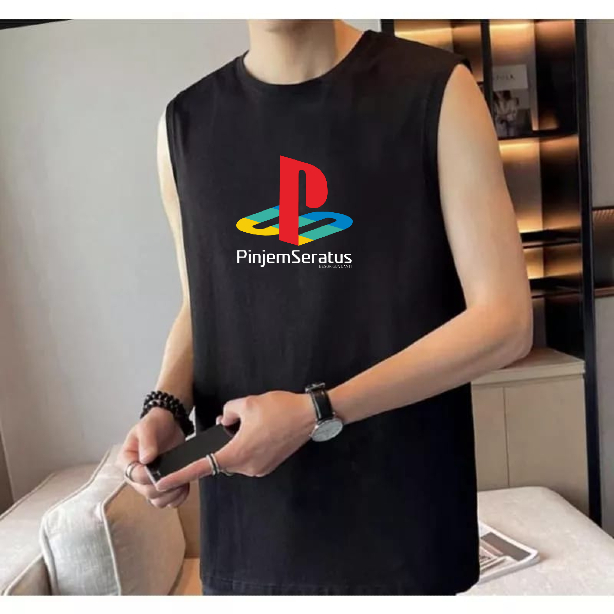 Jual Bisa Cod / Singlet Pria Dewasa Logo PS / Baju Singlet Tanpa Lengan ... Jual Bisa Cod / Singlet Pria Dewasa Logo PS / Baju Singlet Tanpa Lengan ...