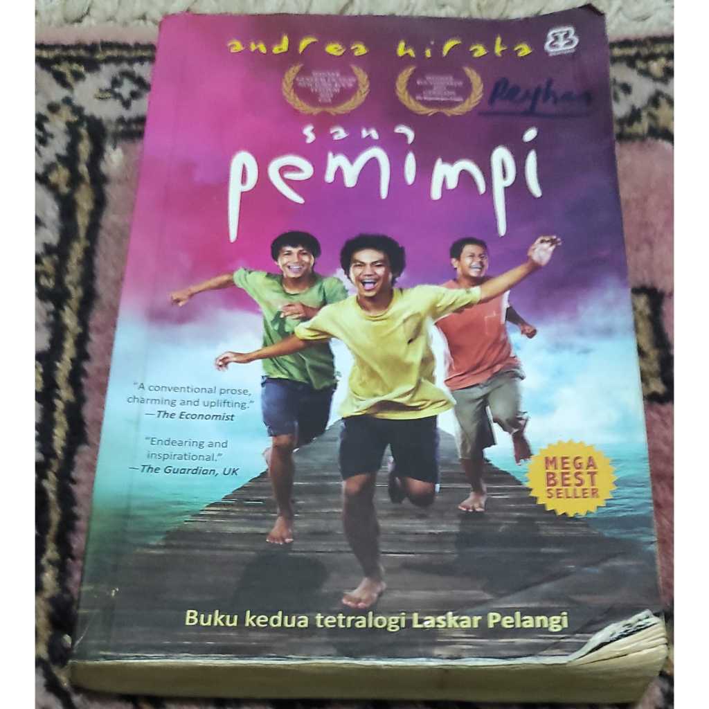 Jual Buku Bekas ORIGINAL NOVEL SANG PEMIMPI - ANDREA HIRATA | Shopee ...