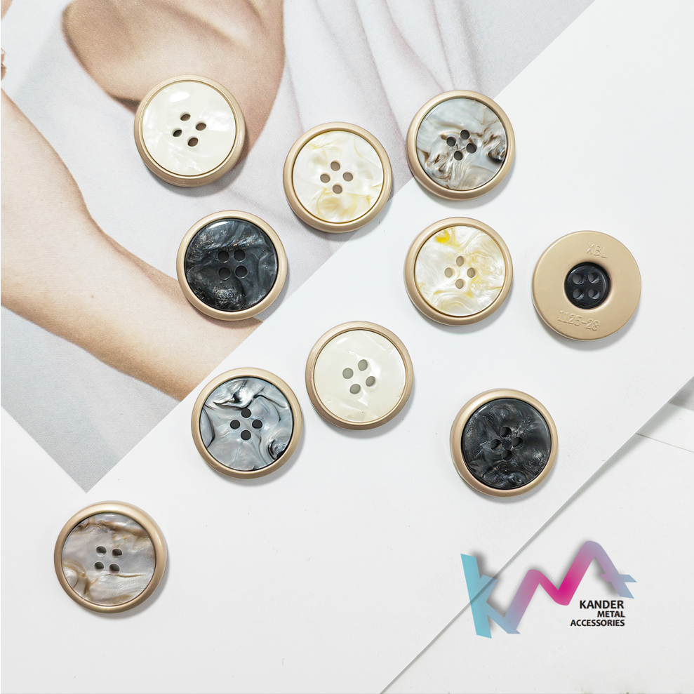 Jual KANDER Alloy Resin Button Kancing Hias Kemeja Gamis XJ-12 | Shopee ...