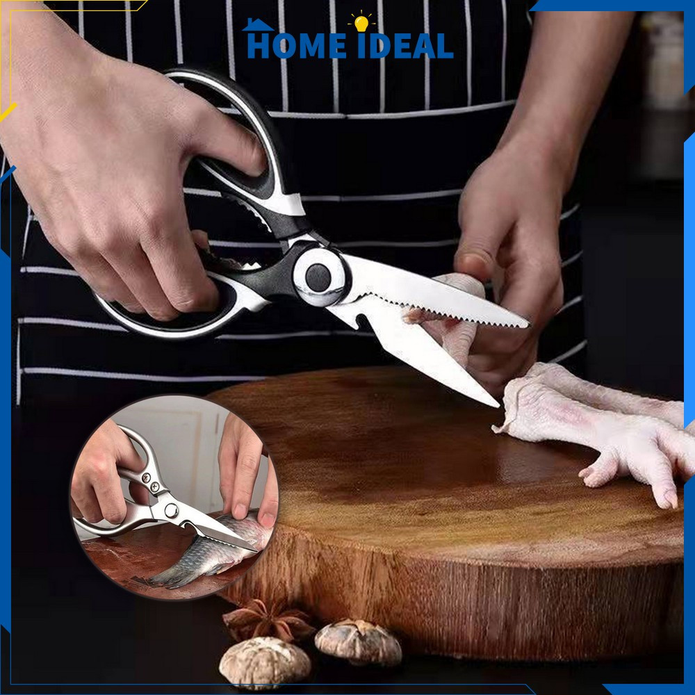 Jual Gunting Dapur Serbaguna Set Tutup Stainless Tahan Karat / Gunting ...