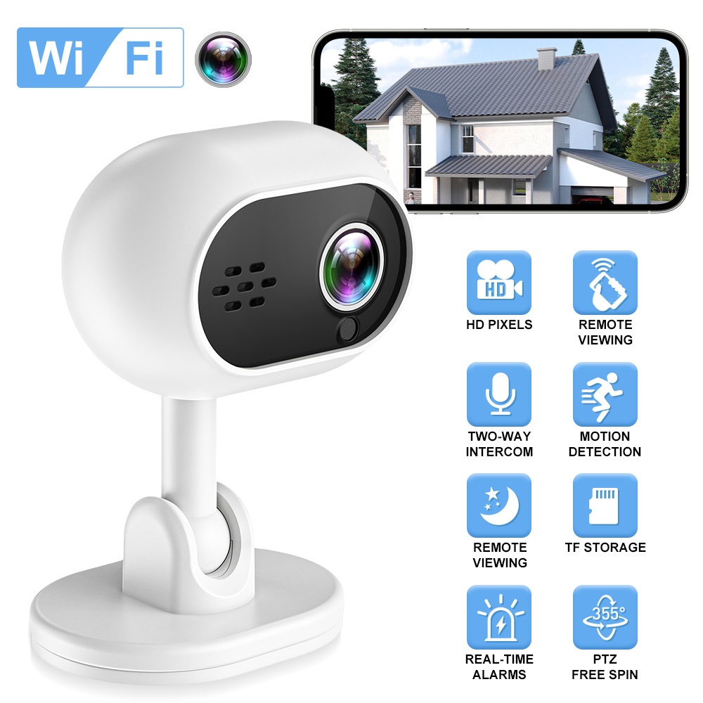 Jual A4 Kamera Cctv Mini 1080p HD two-way voice Kamera Pengintai CCTV ...