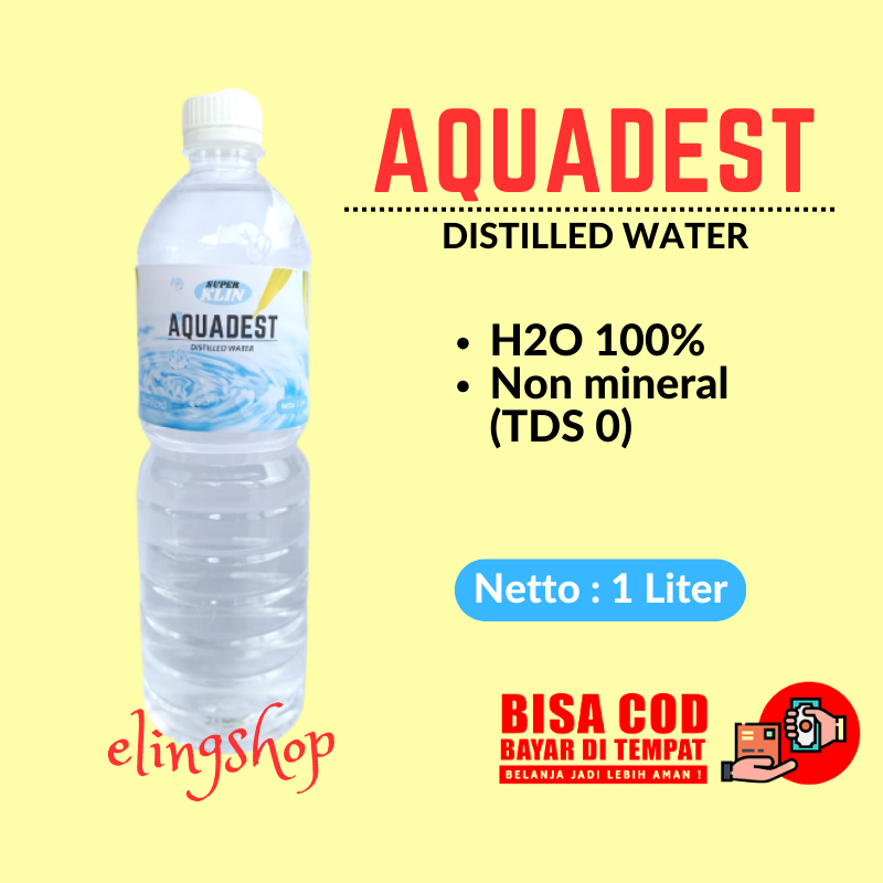 Jual Aquadest Aquades Akuades Air Suling Murni Destilasi | Shopee Indonesia