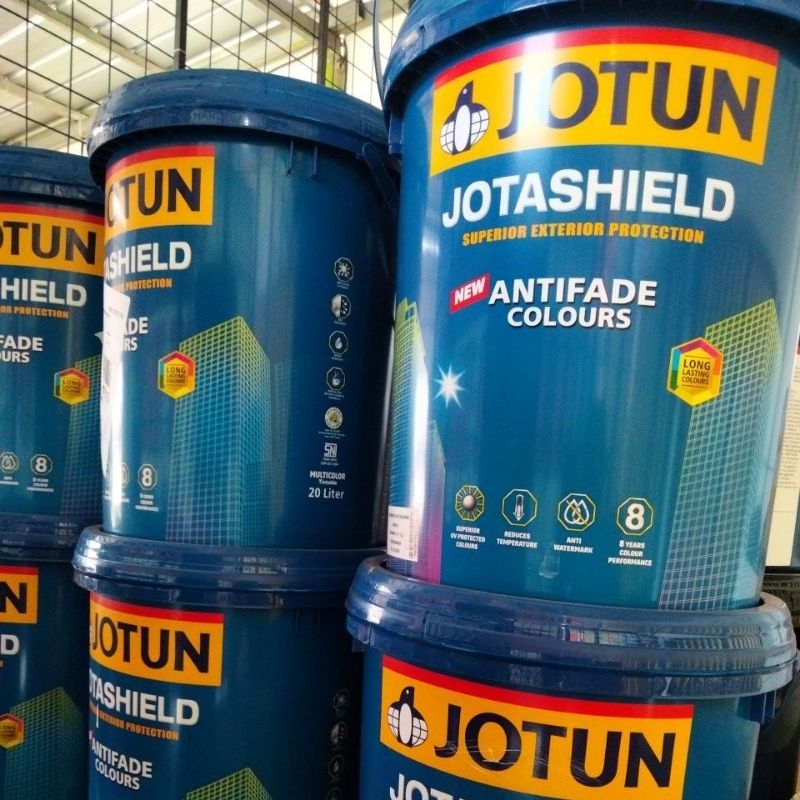 Jual CAT TEMBOK JOTUN ANTIFADE PAIL WHITE/PUTIH BASE | Shopee Indonesia