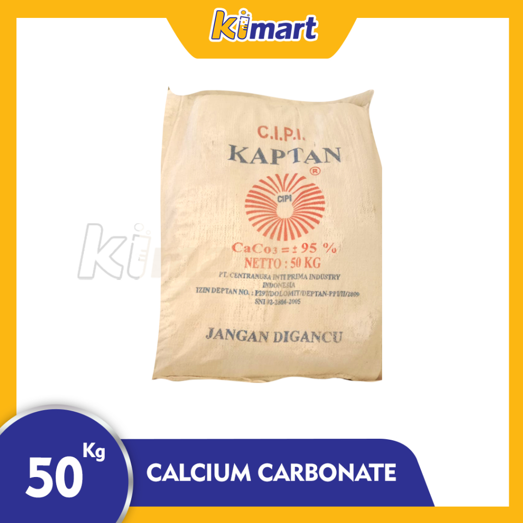 Jual GORISR CALCIUM CARBONAT CaCO3/ KALSIUM KARBONAT 1SAK 50KG | Shopee ...