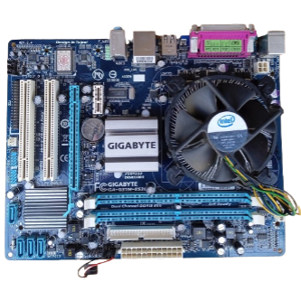Jual Motherboard Gigabyte G31 + BONUS Prosesor Dual Core E2200 + BONUS ...