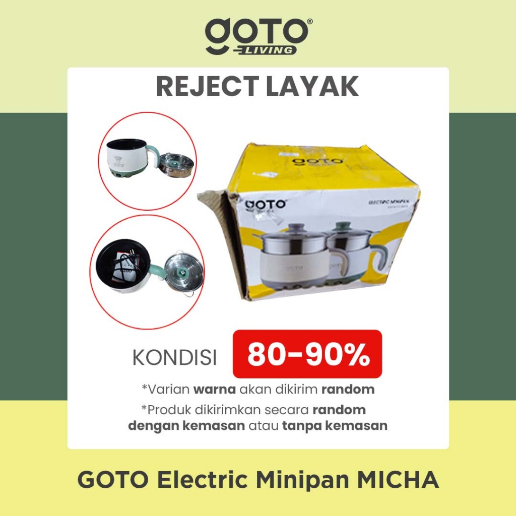 Jual Goto Micha Panci Listrik Elektrik Mini Fry Pan Hotpot Serbaguna 1. ...