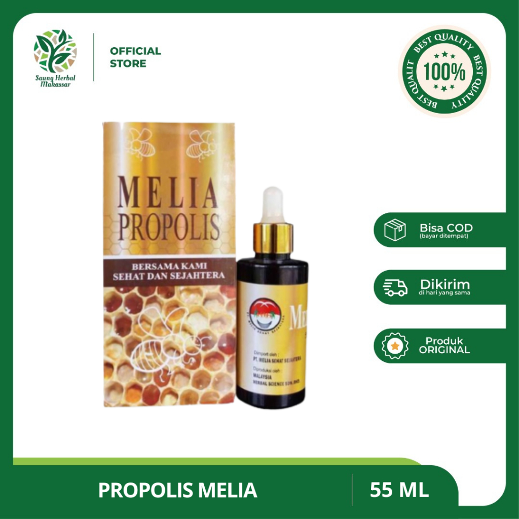 Jual Propolis Melia Sehat Sejahtera Isi 55 Ml | Shopee Indonesia
