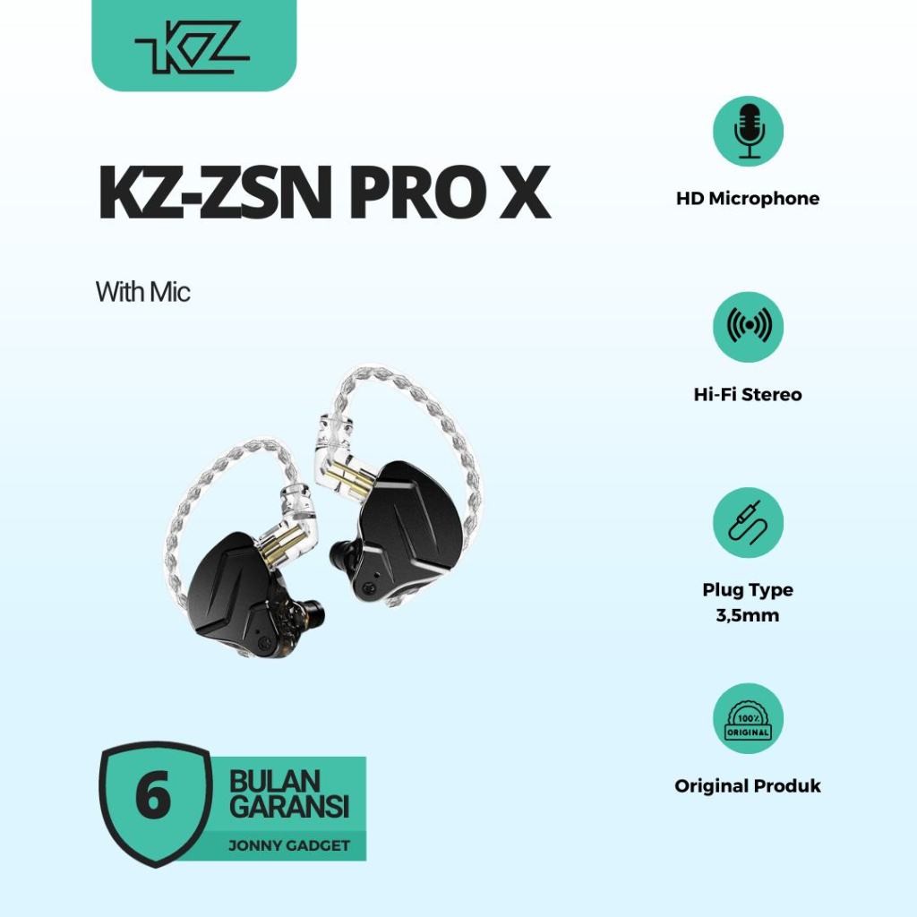 Jual Knowledge Zenith KZ-ZSN Pro X | Shopee Indonesia