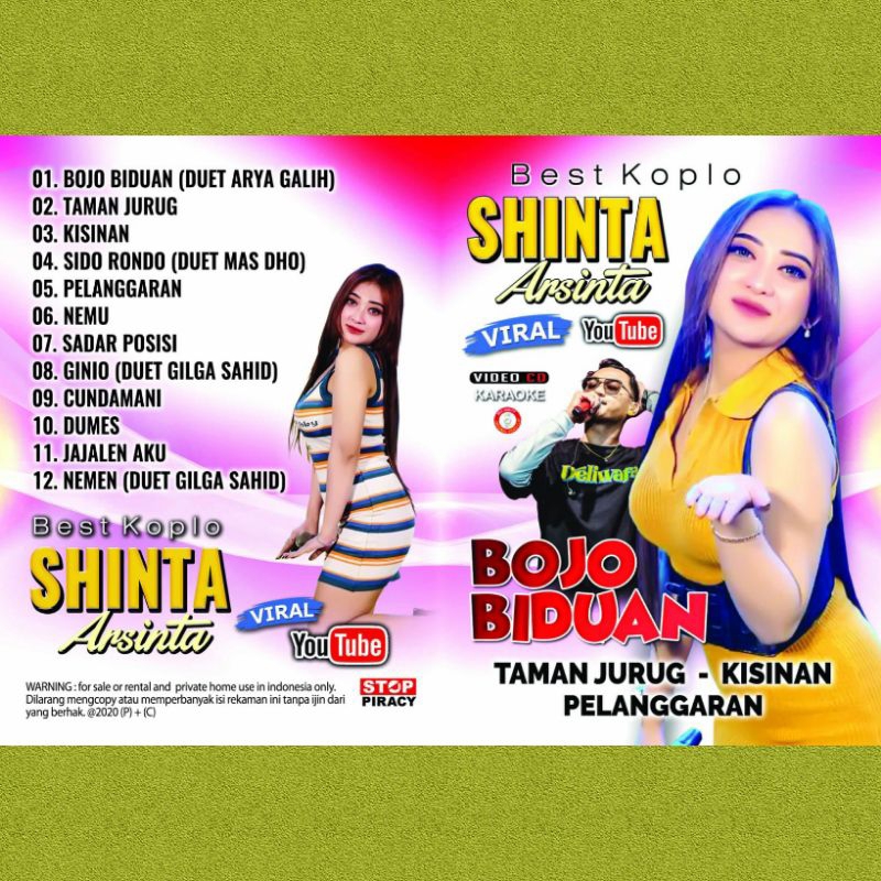 Jual KASET VCD BEST KOPLO SHINTA ARSINTA | Shopee Indonesia