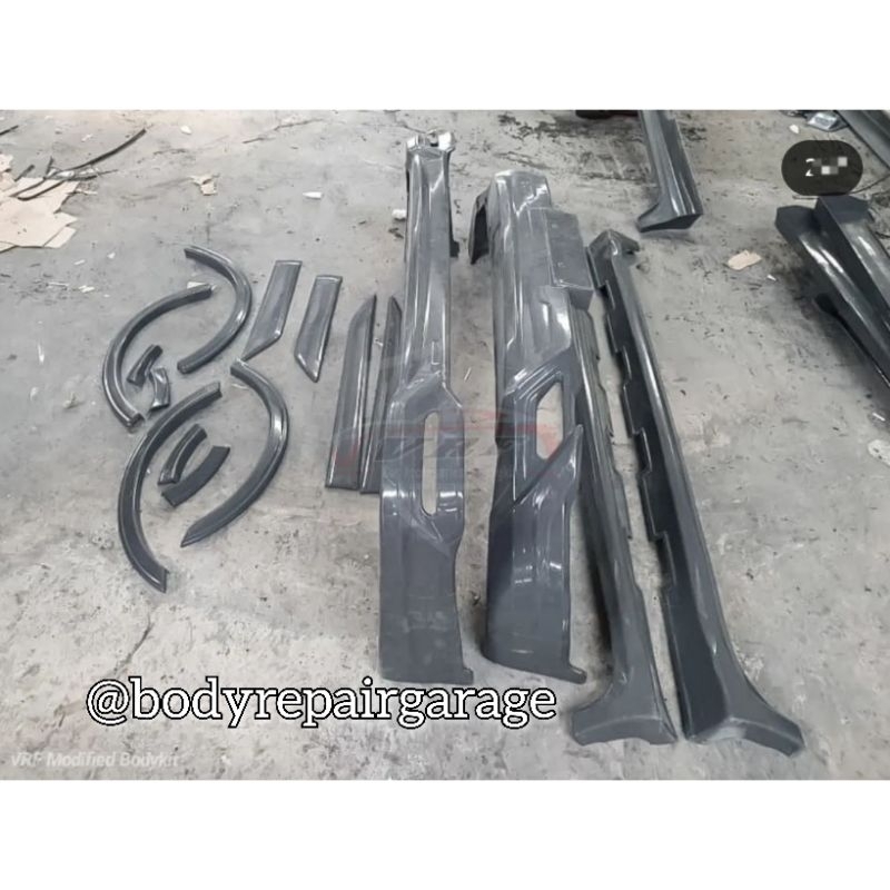 Jual over fender side molding bodykit innova reborn facelift venturer ...