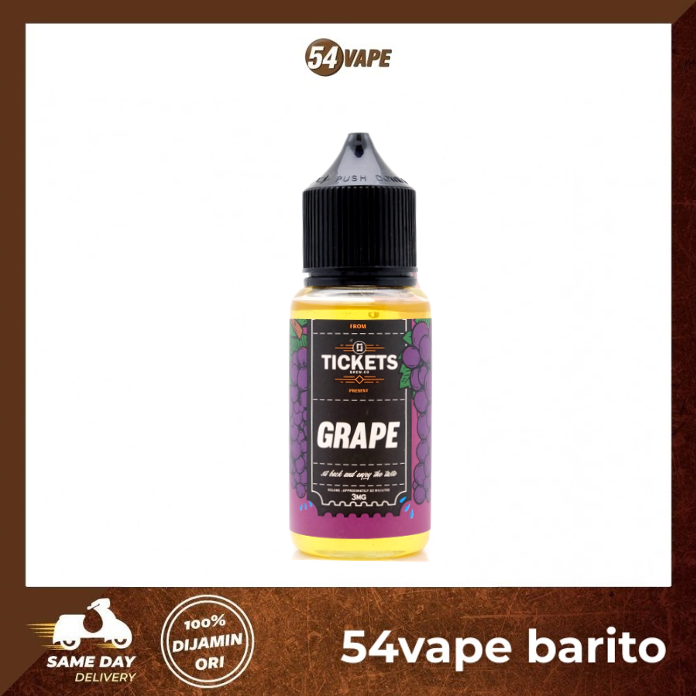 Jual Ticket Grape 60ml by Tickets Brew | Shopee Indonesia