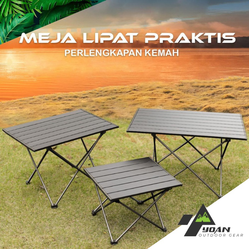 Jual Meja Lipat Outdor Atau Meja lipat Camping Portable Alumunium ...
