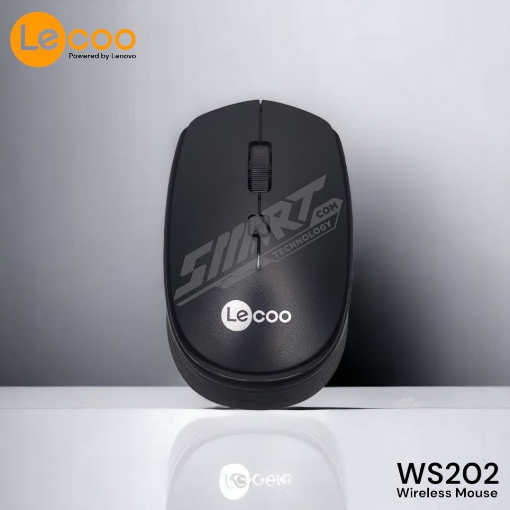 Jual Mouse Wireless Lecoo WS202 Wireless Optical Mouse | Shopee Indonesia